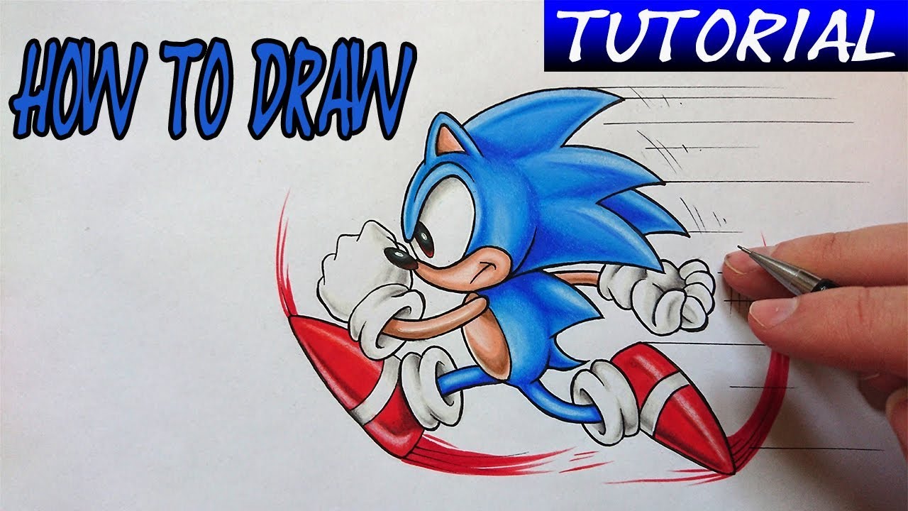 Sonic Drawing Easy At PaintingValley Explore Collection Of Sonic