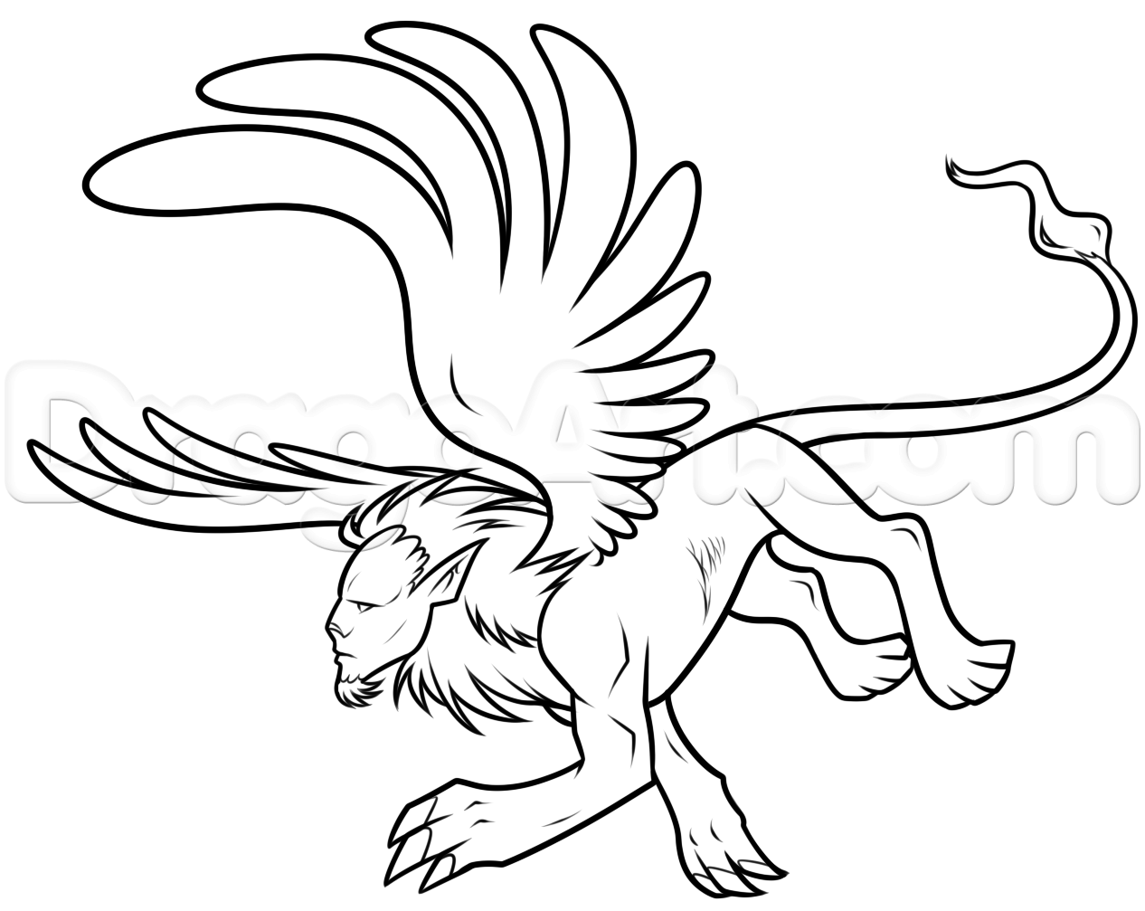 Sphinx Drawing at PaintingValley.com | Explore collection of Sphinx Drawing