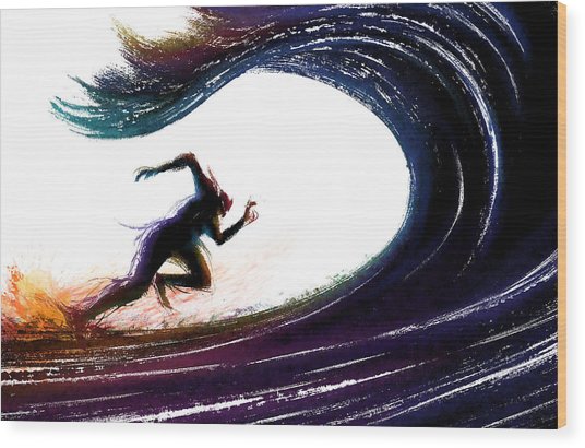 Tidal Wave Drawing at PaintingValley.com | Explore collection of Tidal ...