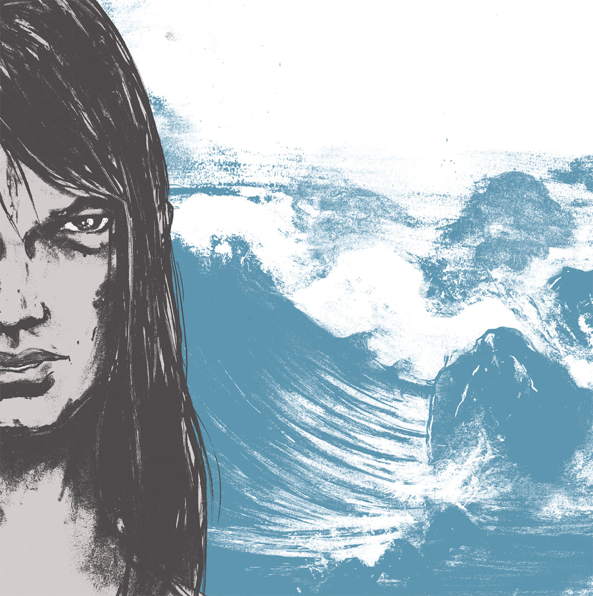 Tidal Wave Drawing at PaintingValley.com | Explore collection of Tidal ...