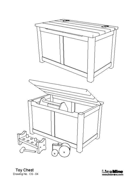 Toy Box Drawing at PaintingValley.com | Explore collection of Toy Box ...