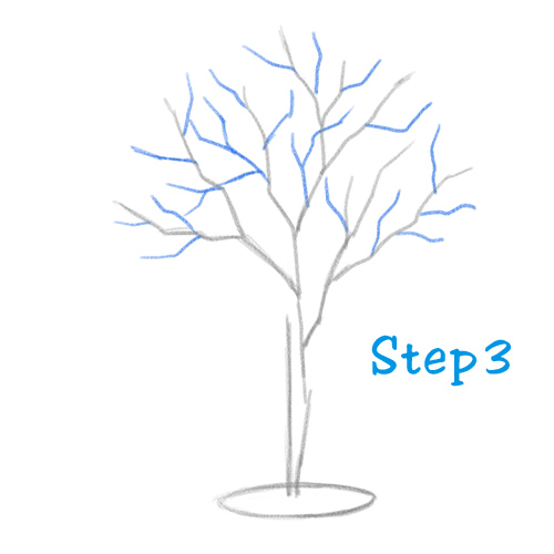 Tree Branch Drawing at PaintingValley.com | Explore collection of Tree ...