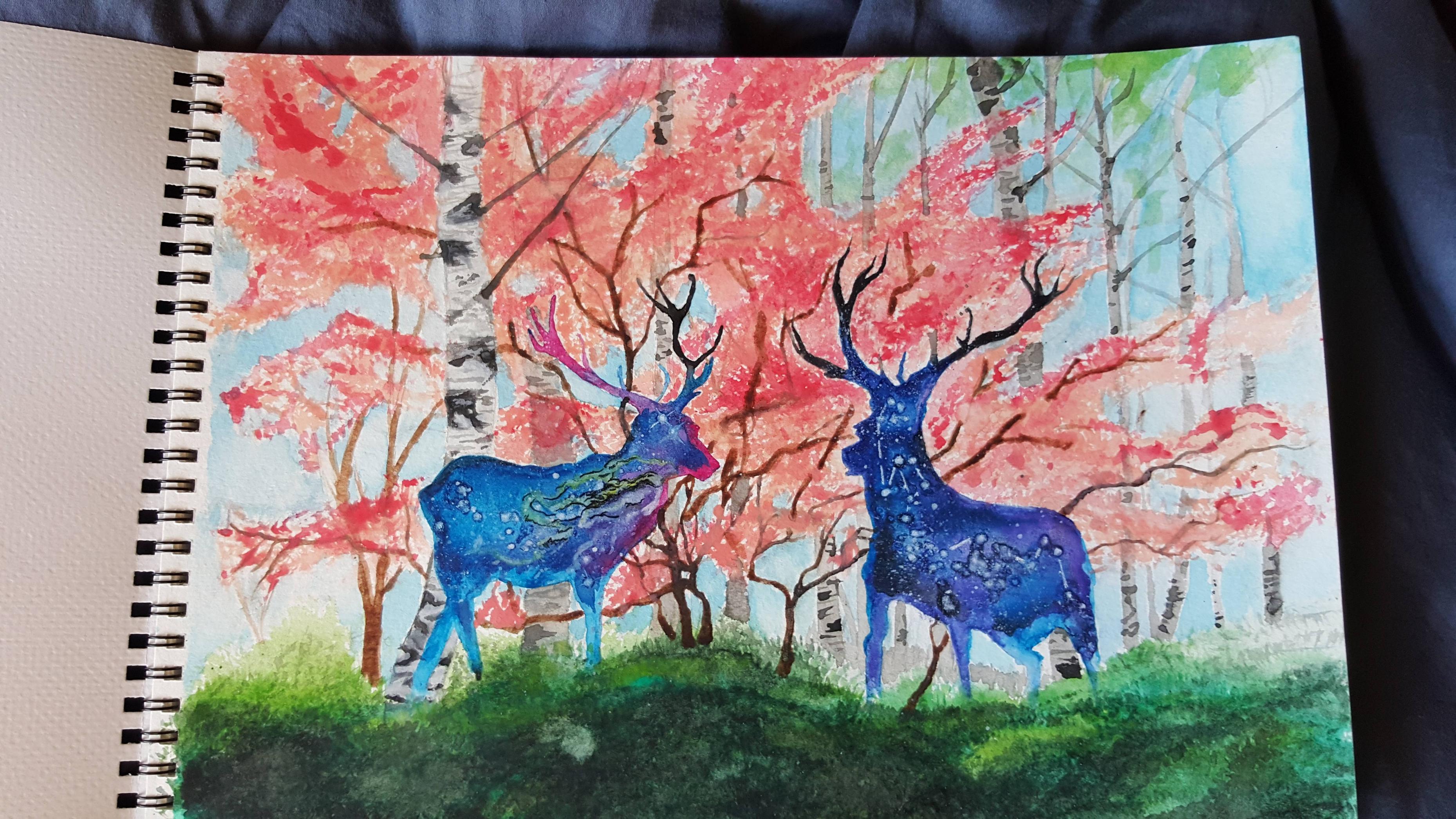 First Watercolor at PaintingValley.com | Explore collection of First ...