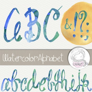 Watercolor Alphabet at PaintingValley.com | Explore collection of ...