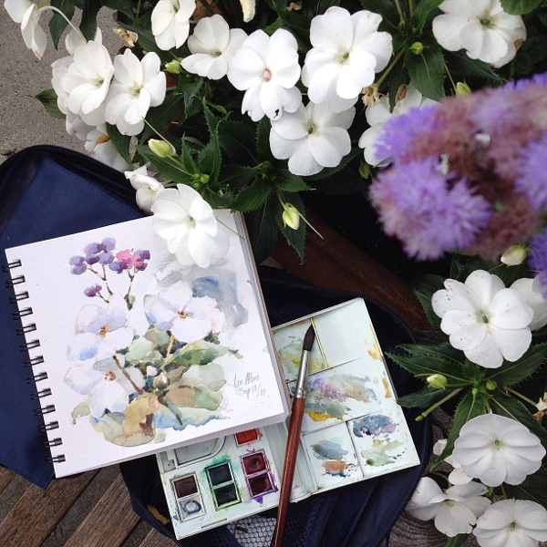 Watercolor Sketch at PaintingValley.com | Explore collection of ...