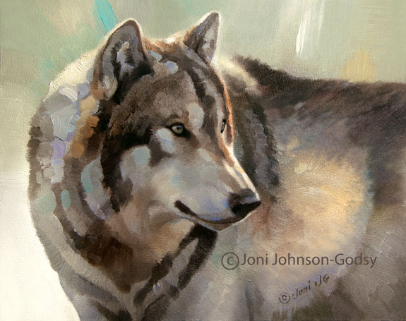 Acrylic Wolf Painting at PaintingValley.com | Explore collection of Acrylic Wolf Painting