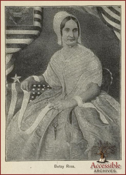 Betsy Ross Painting at PaintingValley.com | Explore collection of Betsy ...