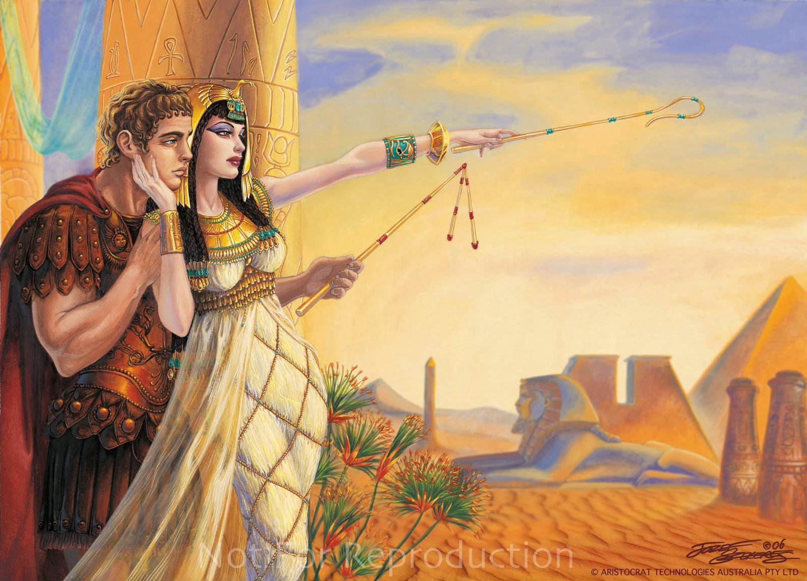 Caesar And Cleopatra Painting at PaintingValley.com | Explore ...