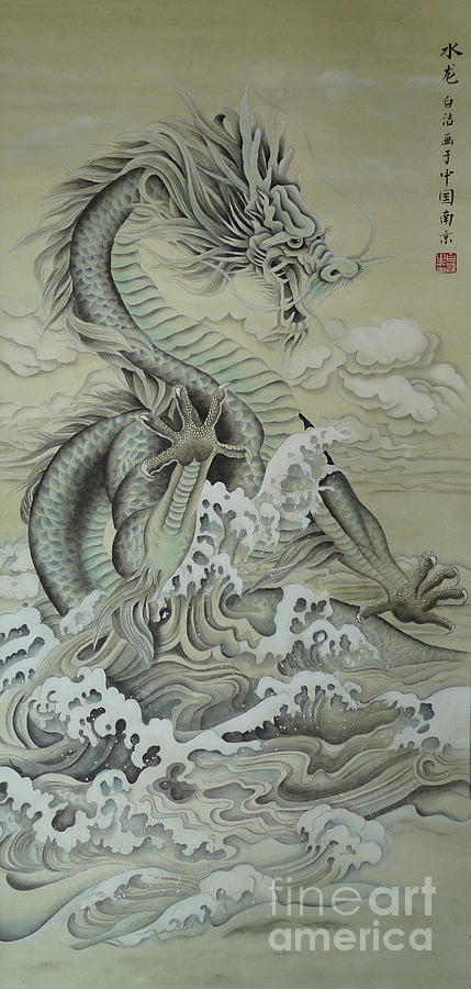 Chinese Dragon Painting Traditional at PaintingValley.com | Explore ...