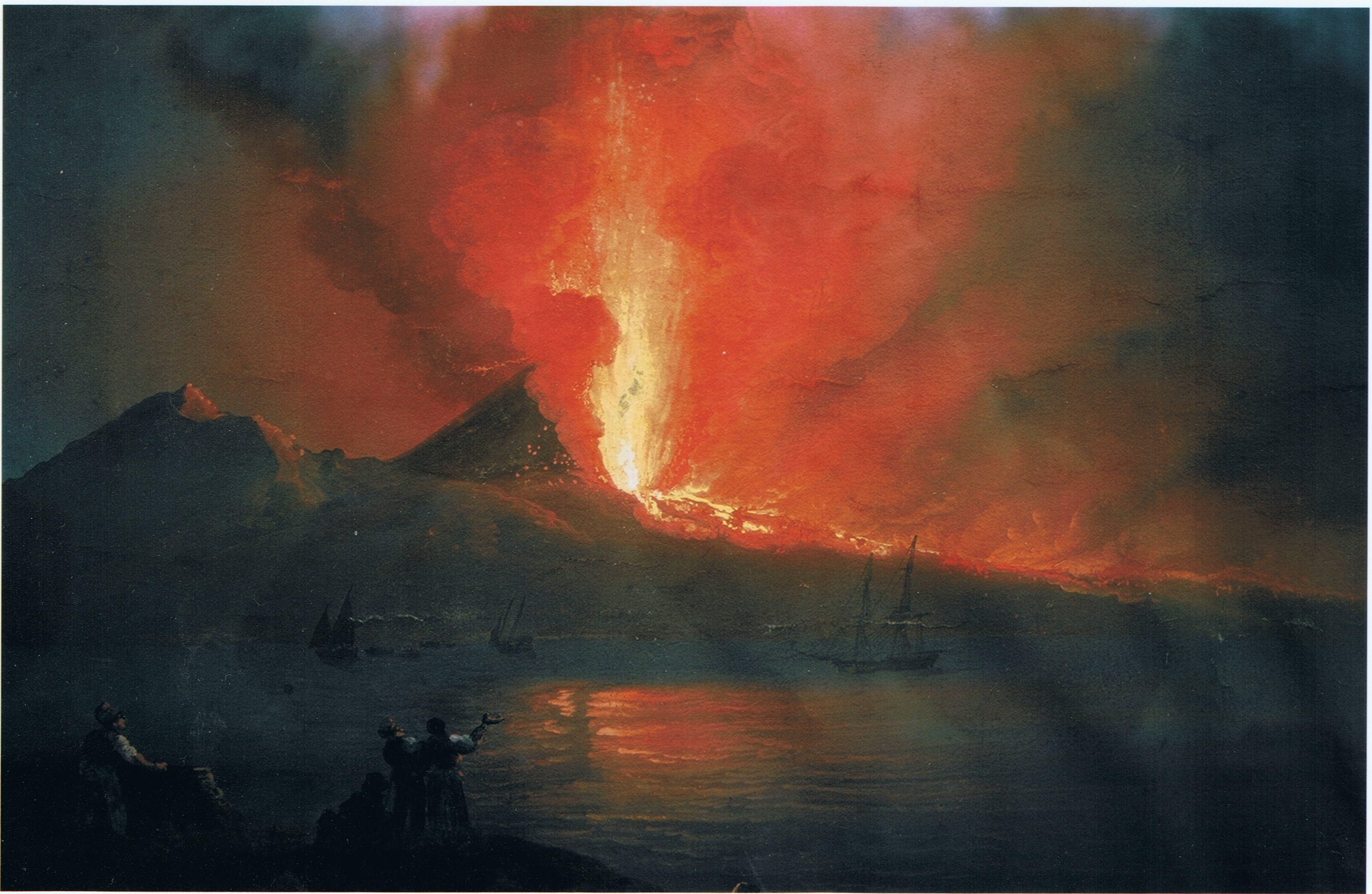 Eruption Of Vesuvius Painting at PaintingValley.com | Explore ...