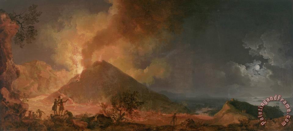 Eruption Of Vesuvius Painting at PaintingValley.com | Explore ...