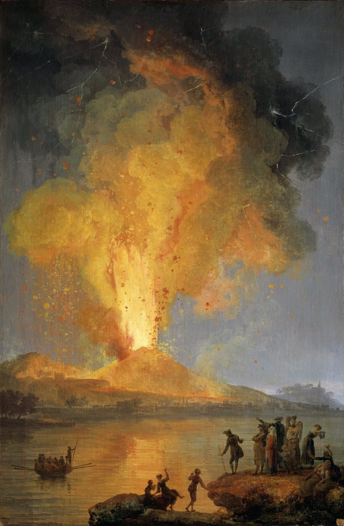 Eruption Of Vesuvius Painting at PaintingValley.com | Explore ...
