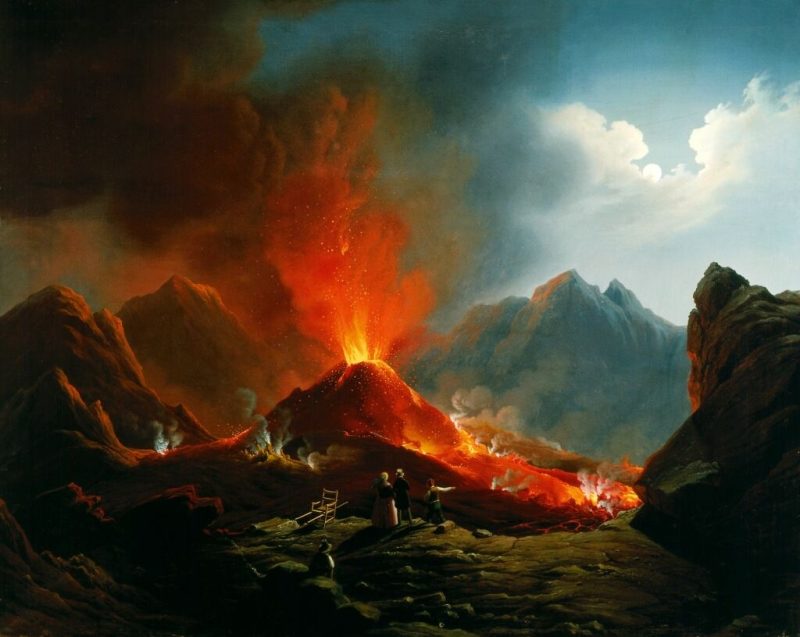 Eruption Of Vesuvius Painting at PaintingValley.com | Explore ...