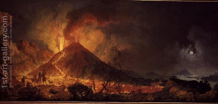 Eruption Of Vesuvius Painting at PaintingValley.com | Explore ...
