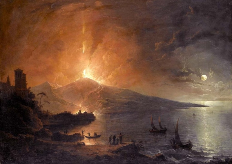 Eruption Of Vesuvius Painting at PaintingValley.com | Explore ...