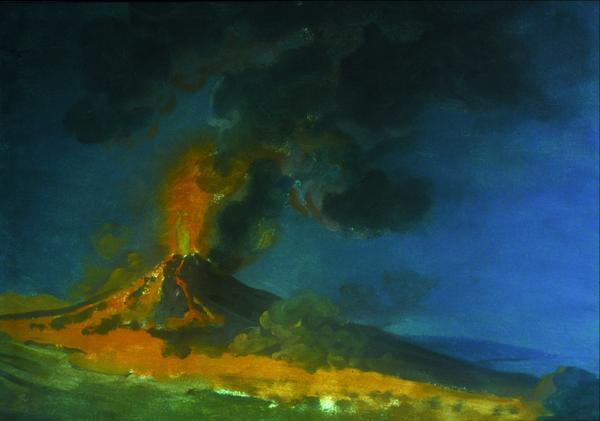 Eruption Of Vesuvius Painting at PaintingValley.com | Explore ...