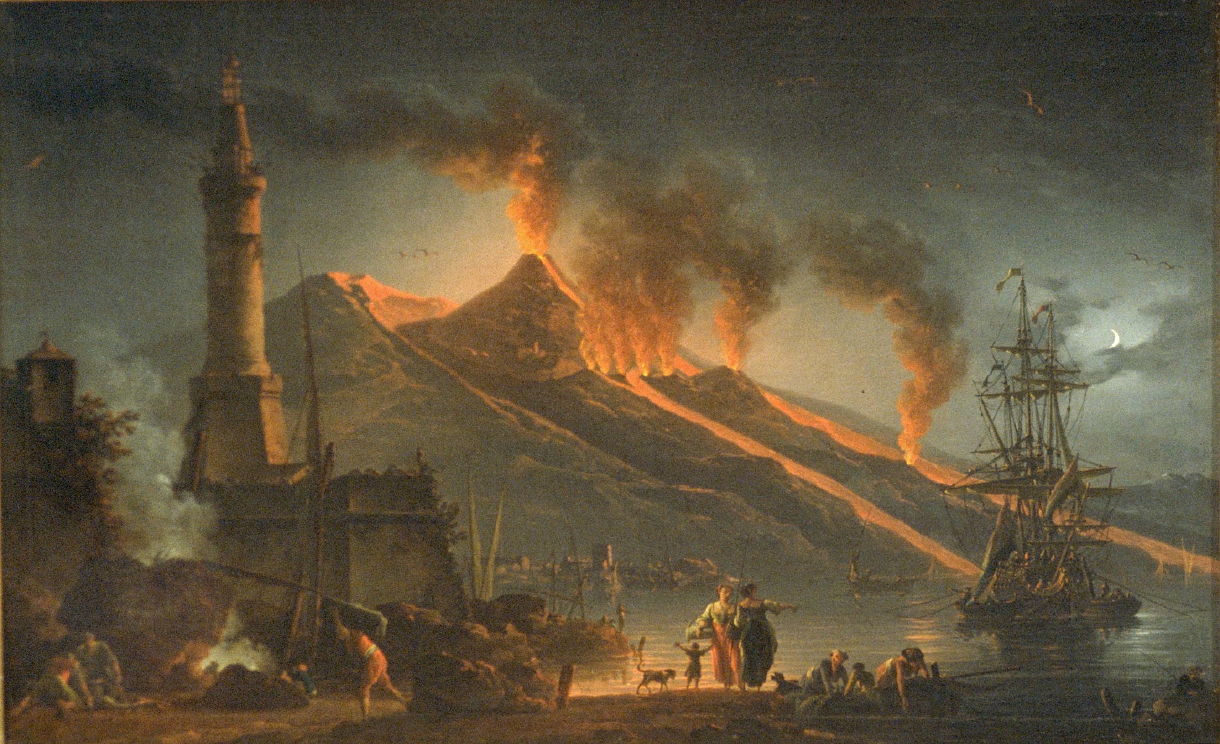 Eruption Of Vesuvius Painting at PaintingValley.com | Explore ...