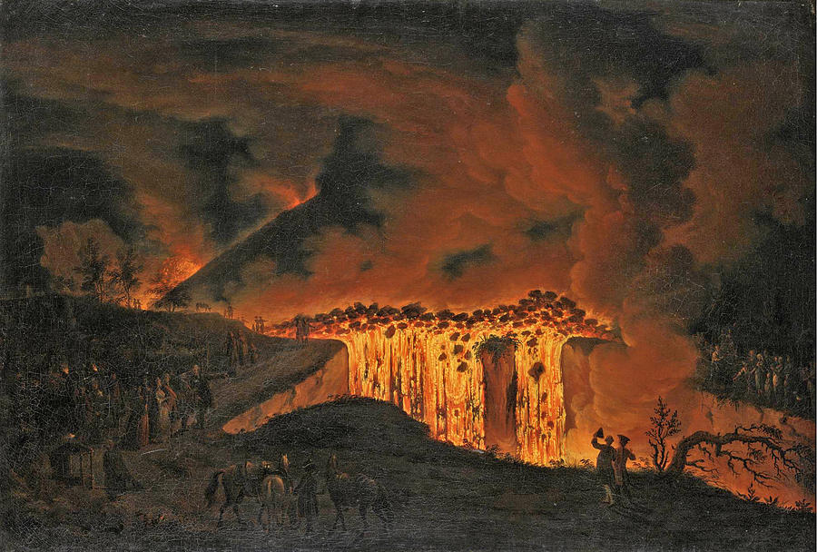 Eruption Of Vesuvius Painting at PaintingValley.com | Explore ...