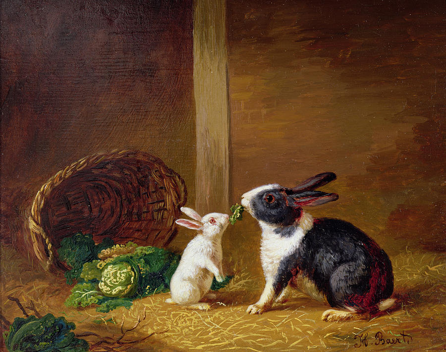 Famous Rabbit Painting at PaintingValley.com | Explore collection of Famous Rabbit Painting