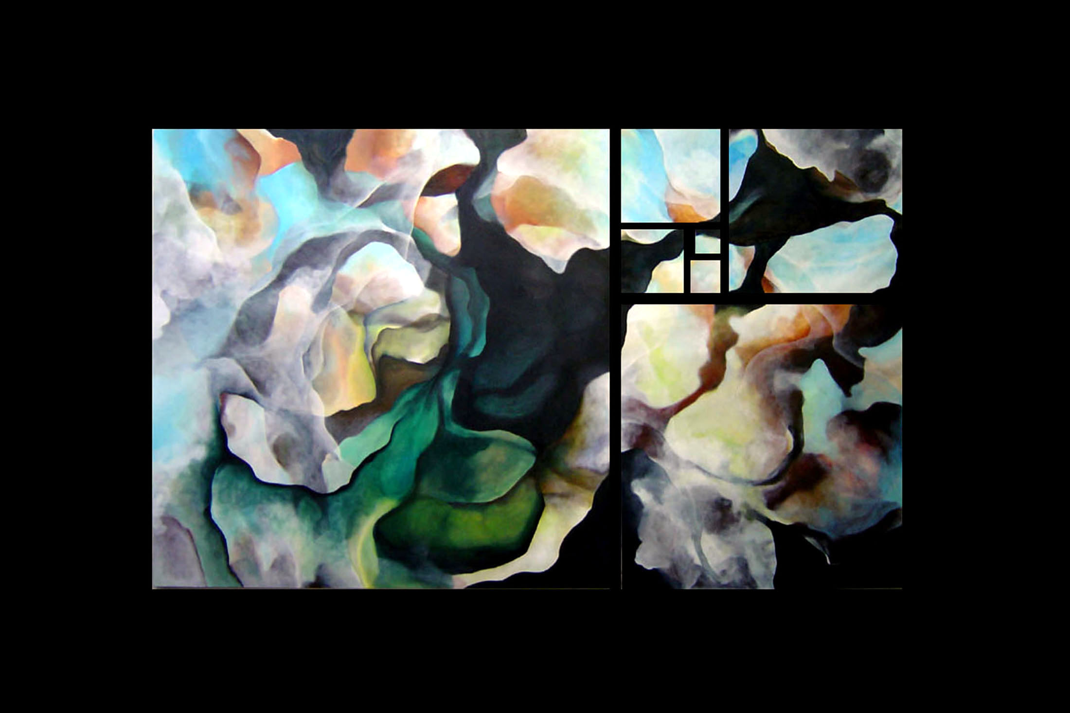 Fibonacci Sequence Painting at PaintingValley.com | Explore collection of Fibonacci Sequence ...