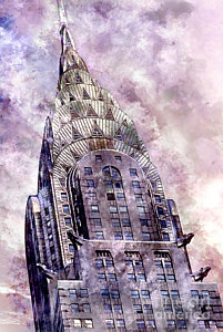 Flatiron Building Painting at PaintingValley.com | Explore collection ...