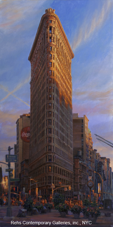 Flatiron Building Painting at PaintingValley.com | Explore collection ...