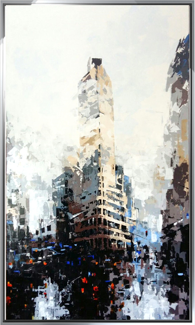 Flatiron Building Painting at PaintingValley.com | Explore collection ...