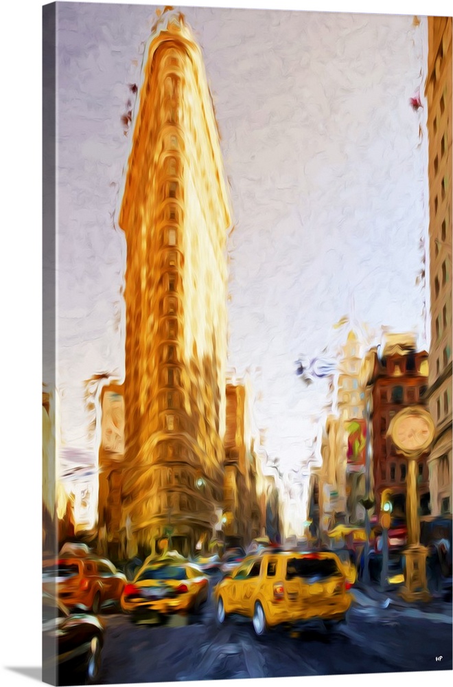 Flatiron Building Painting at PaintingValley.com | Explore collection ...