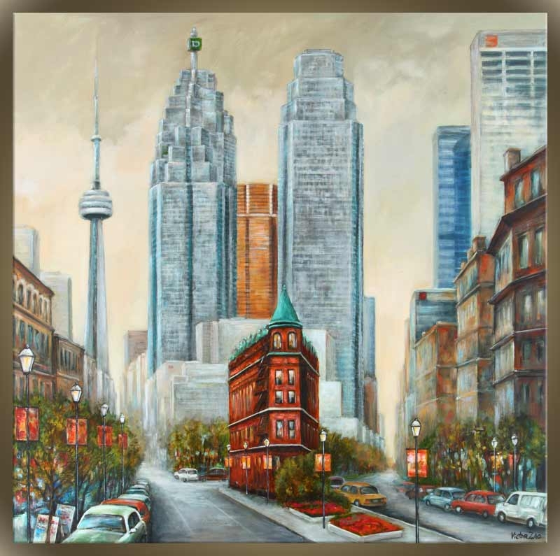 Flatiron Building Painting at PaintingValley.com | Explore collection ...