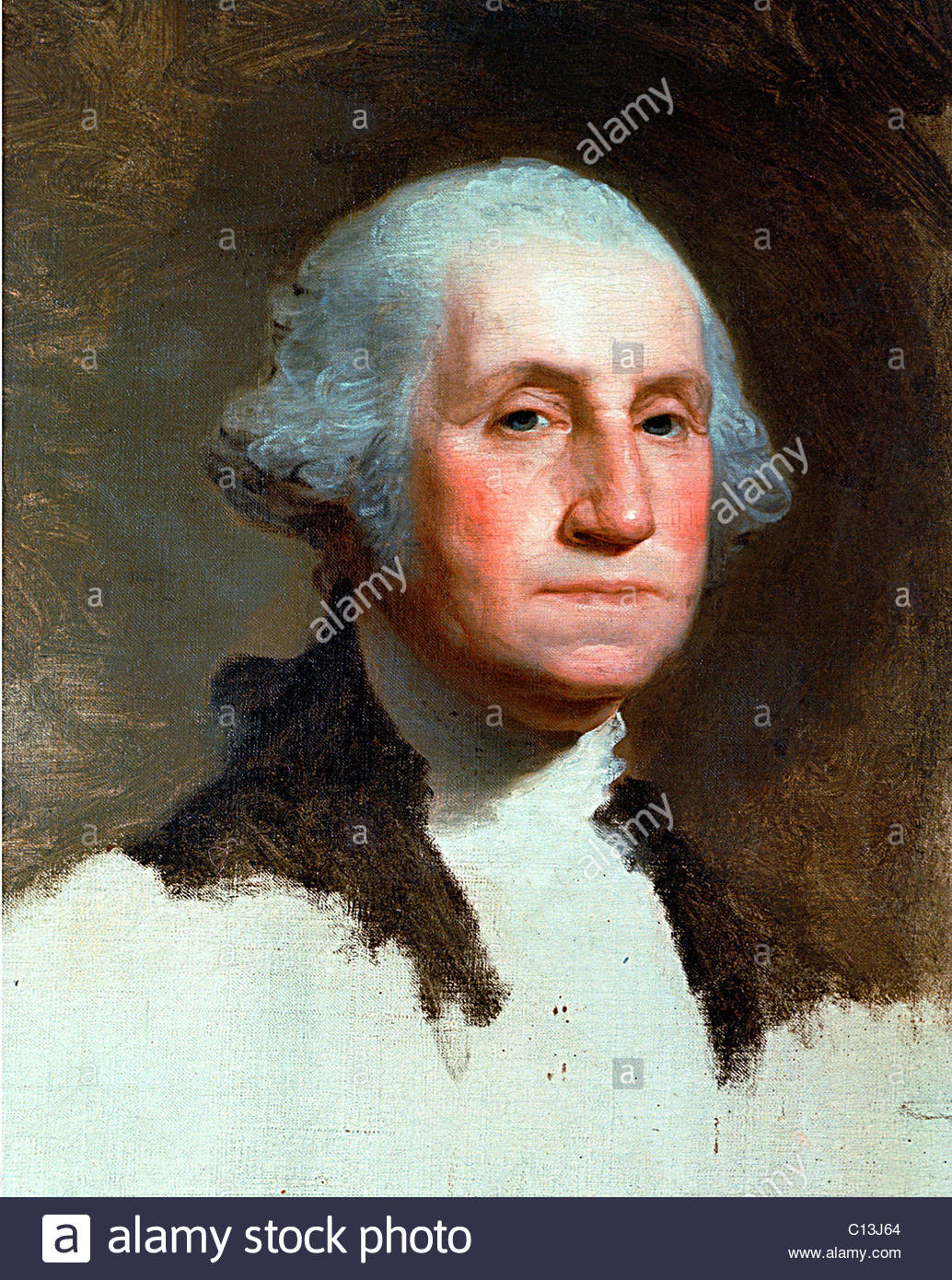 Gilbert Stuart Painting Of George Washington at PaintingValley.com ...