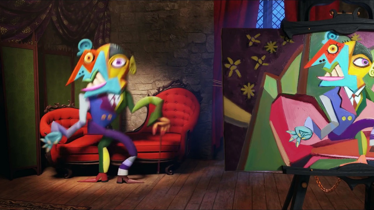 Hotel Transylvania Painting at PaintingValley.com | Explore collection of Hotel Transylvania ...
