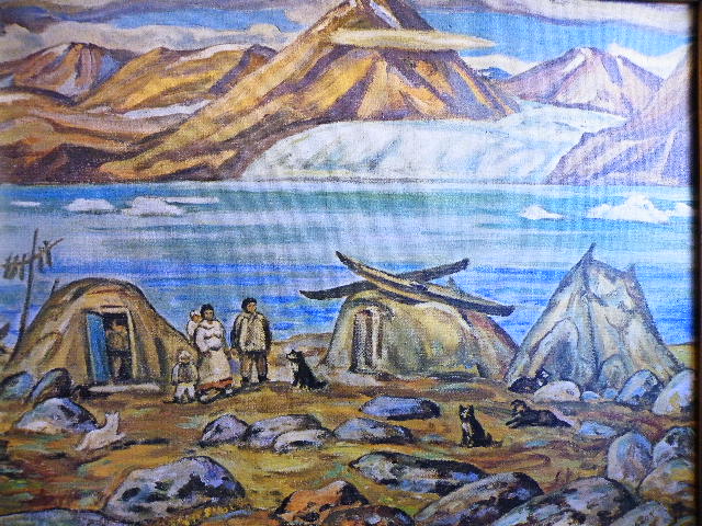 Inuit Painting at PaintingValley.com | Explore collection of Inuit Painting