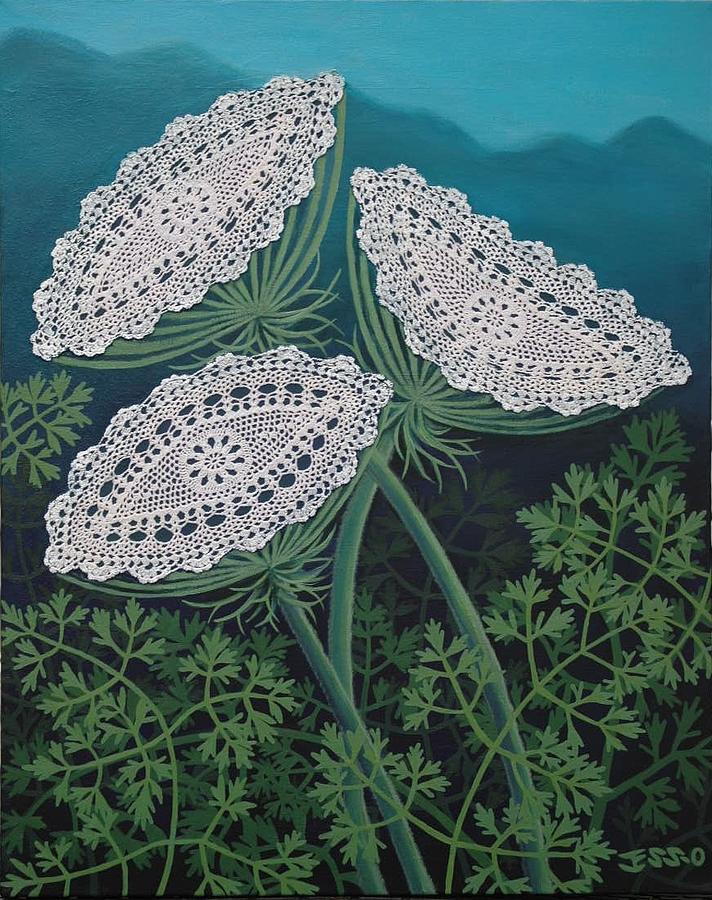 Lace Painting at PaintingValley.com | Explore collection of Lace Painting