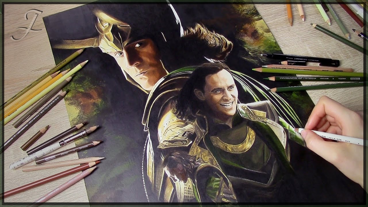 Loki Painting at PaintingValley.com | Explore collection of Loki Painting