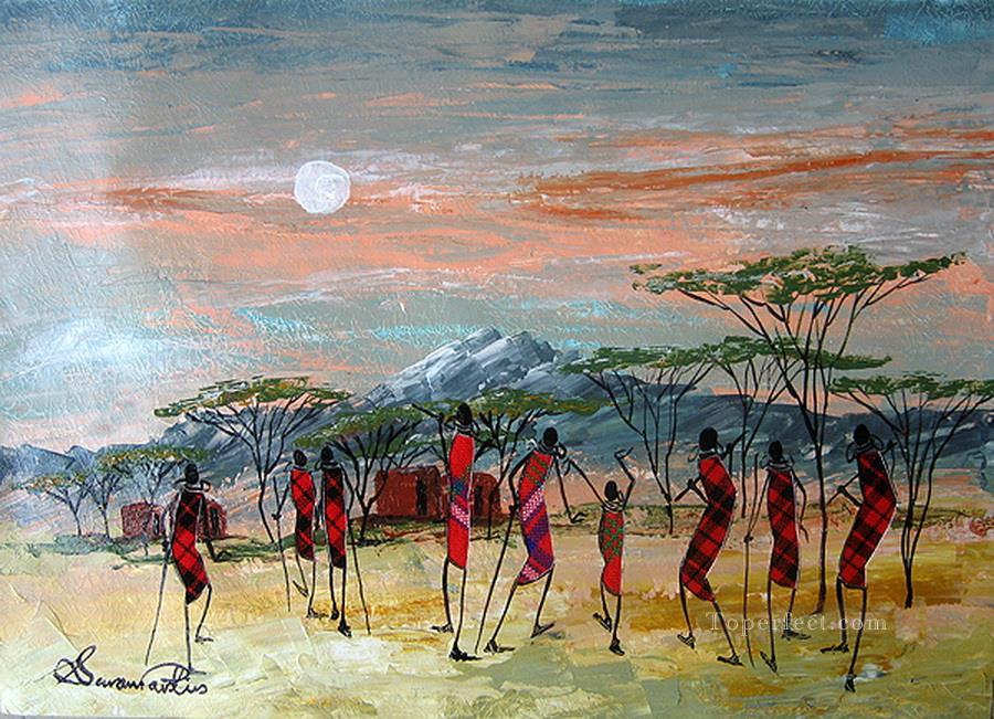Oil Painting Africa at PaintingValley.com | Explore collection of Oil Painting Africa