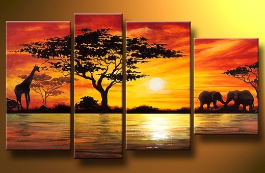 Oil Painting Africa at PaintingValley.com | Explore collection of Oil Painting Africa