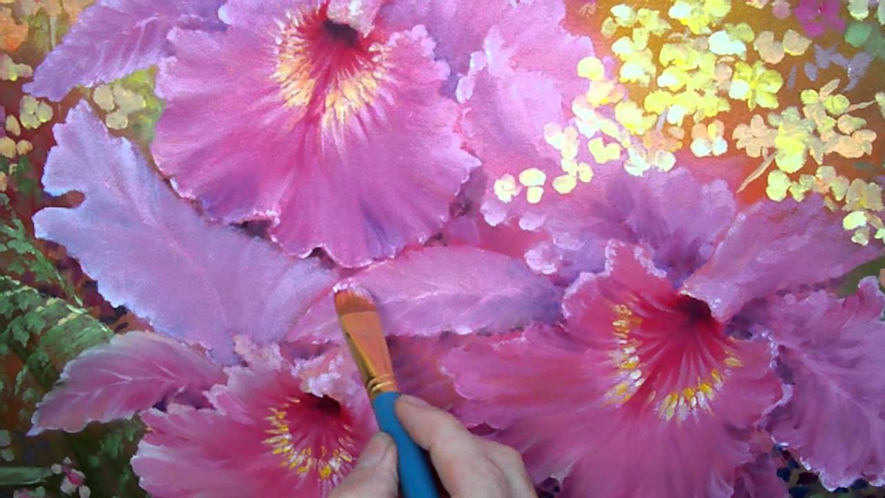 Painting Flower Petals at PaintingValley.com | Explore collection of ...