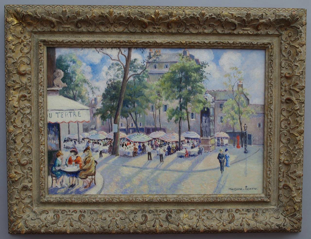 Place Du Tertre Painting at PaintingValley.com | Explore collection of Place Du Tertre Painting
