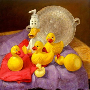 Rubber Duck Painting at PaintingValley.com | Explore collection of ...