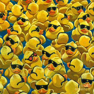 Rubber Duck Painting at PaintingValley.com | Explore collection of ...