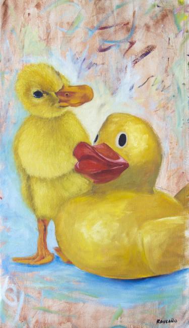 Rubber Duck Painting at PaintingValley.com | Explore collection of ...