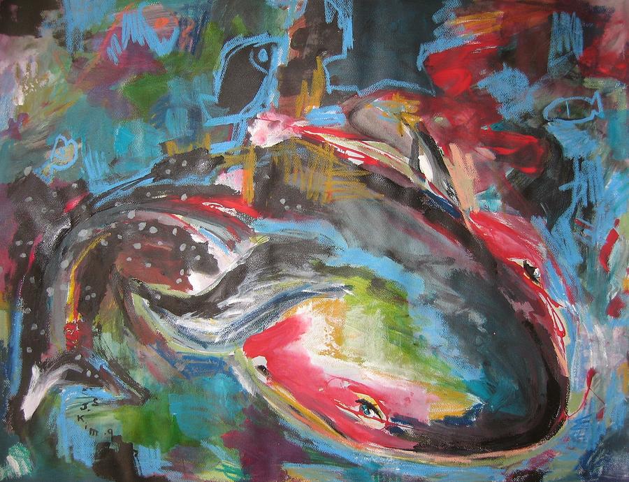 The Whale Painting at PaintingValley.com | Explore collection of The ...