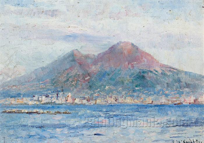 Vesuvius Painting at PaintingValley.com | Explore collection of ...