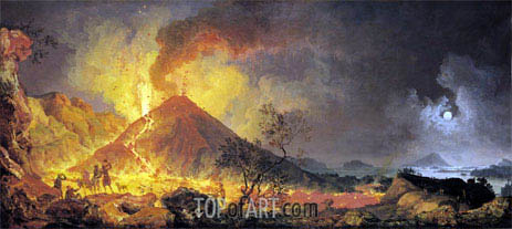Vesuvius Painting at PaintingValley.com | Explore collection of ...