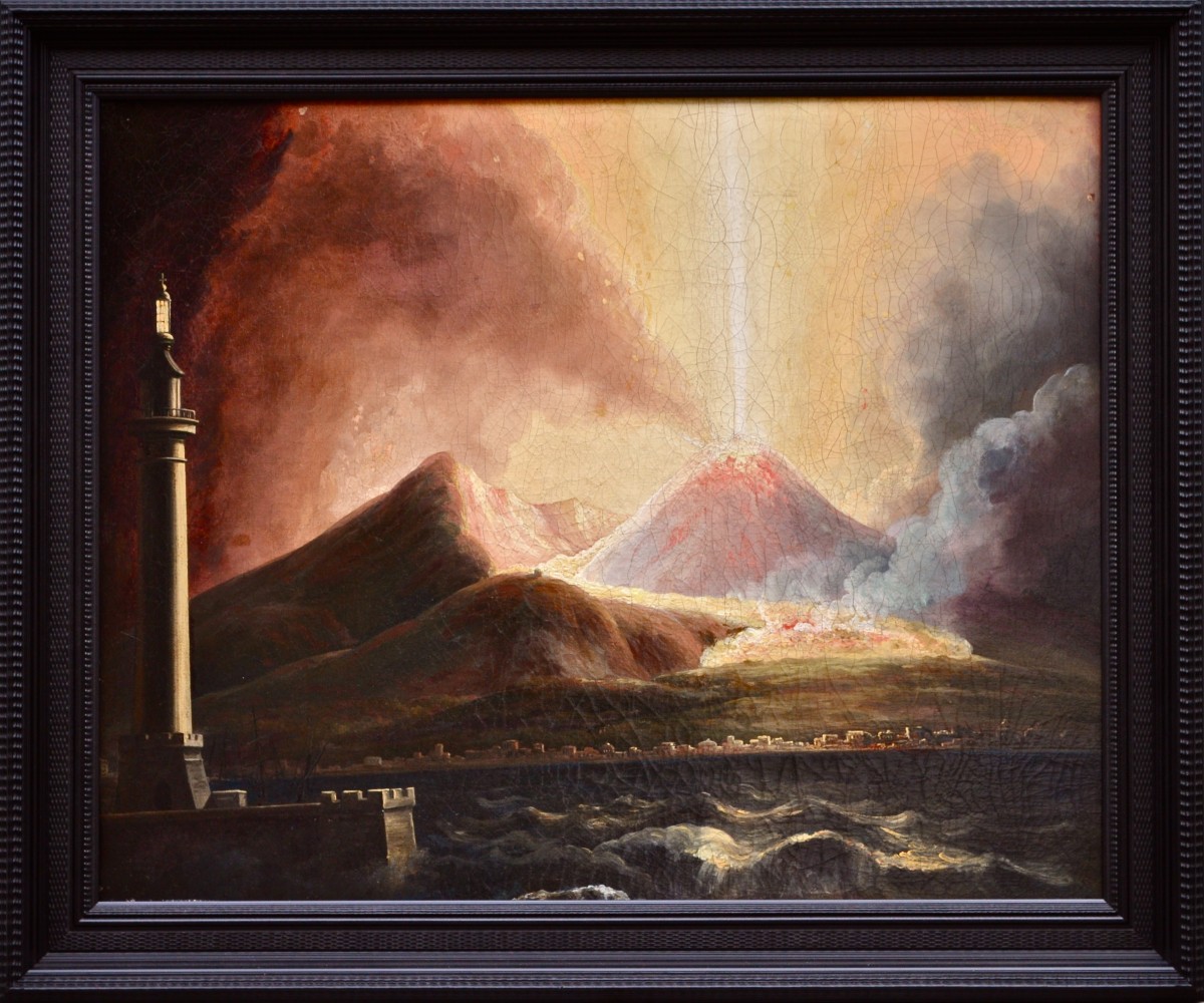 Vesuvius Painting at PaintingValley.com | Explore collection of ...