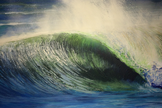 Wave Painting at PaintingValley.com | Explore collection of Wave Painting
