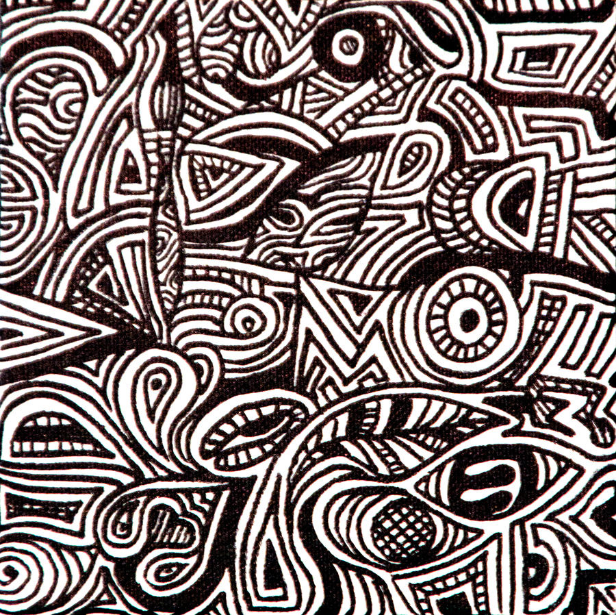 Abstract Line Sketch at PaintingValley.com | Explore collection of ...