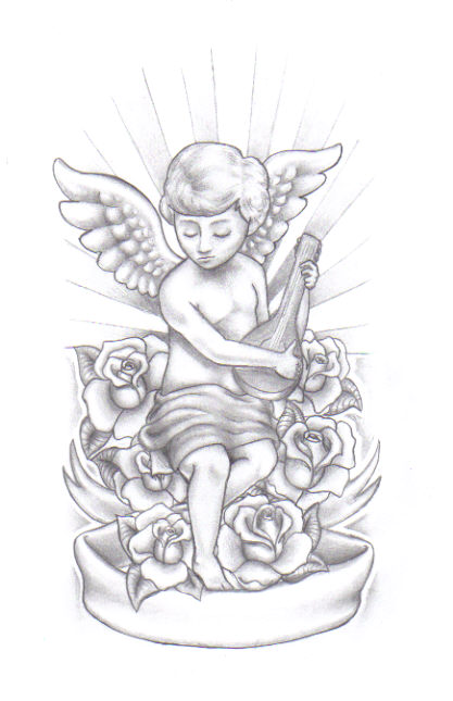 Angel Baby Sketch at PaintingValley.com | Explore collection of Angel Baby Sketch