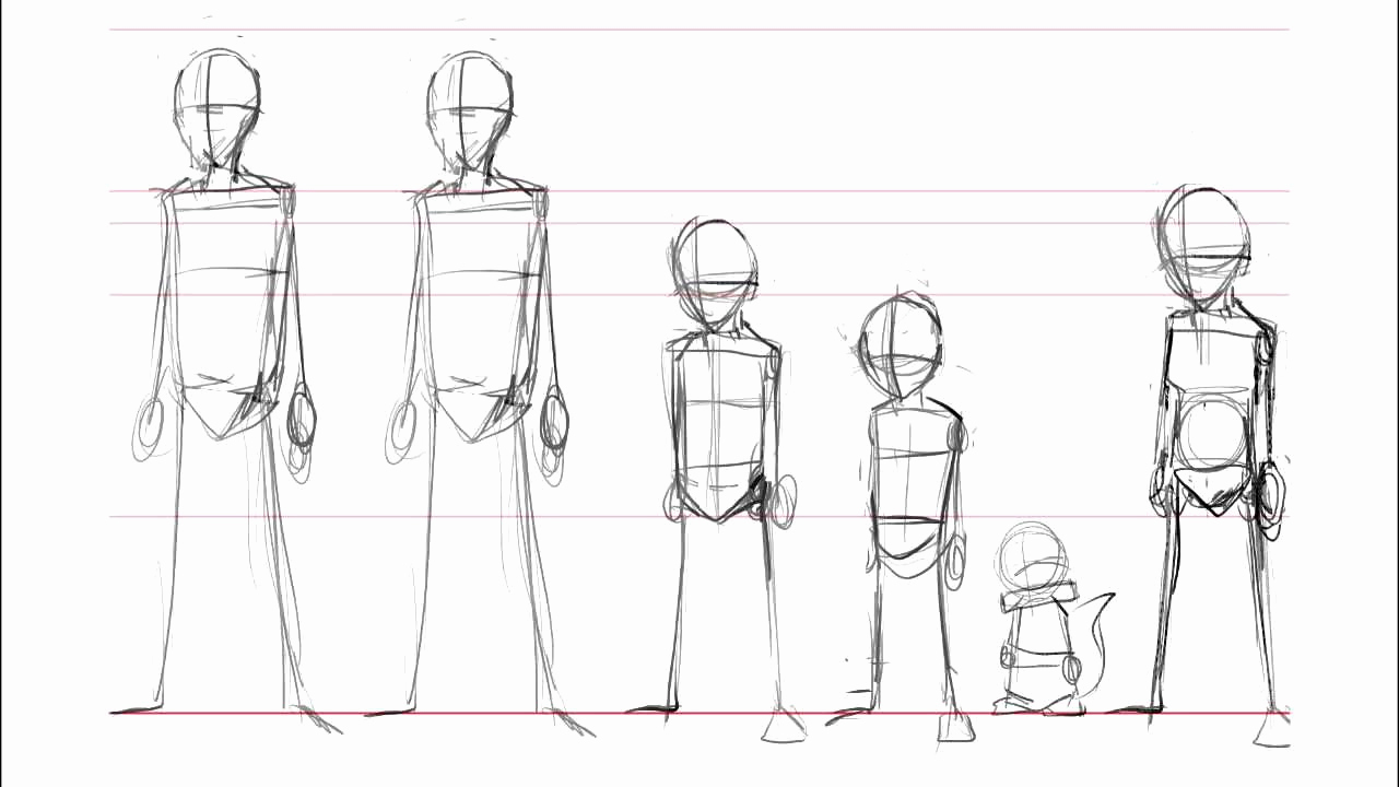 Anime Sketch Tutorial at PaintingValley.com | Explore collection of ...