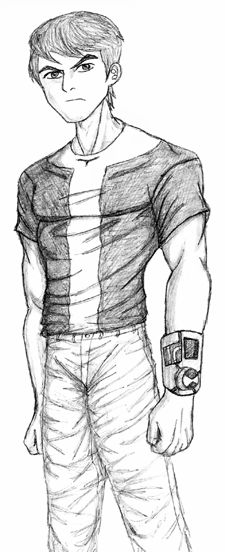 Ben Ten Sketch at PaintingValley.com | Explore collection of Ben Ten Sketch